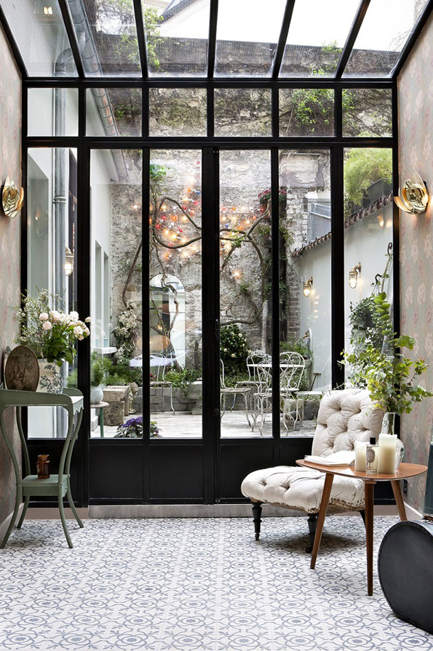 Design Crush: Black Windows & Glass Doors | Centsational Style