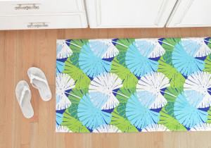 DIY Fabric Floor Mat | Centsational Style