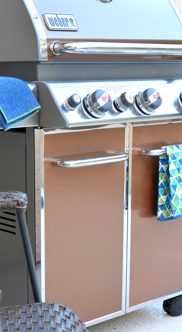 Barbeque Ready Patio | Centsational Style