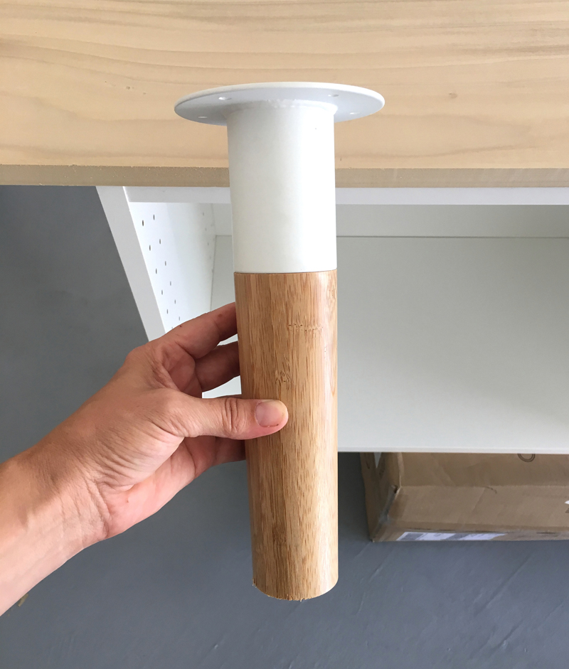 DIY Wood + White Console | Centsational Style