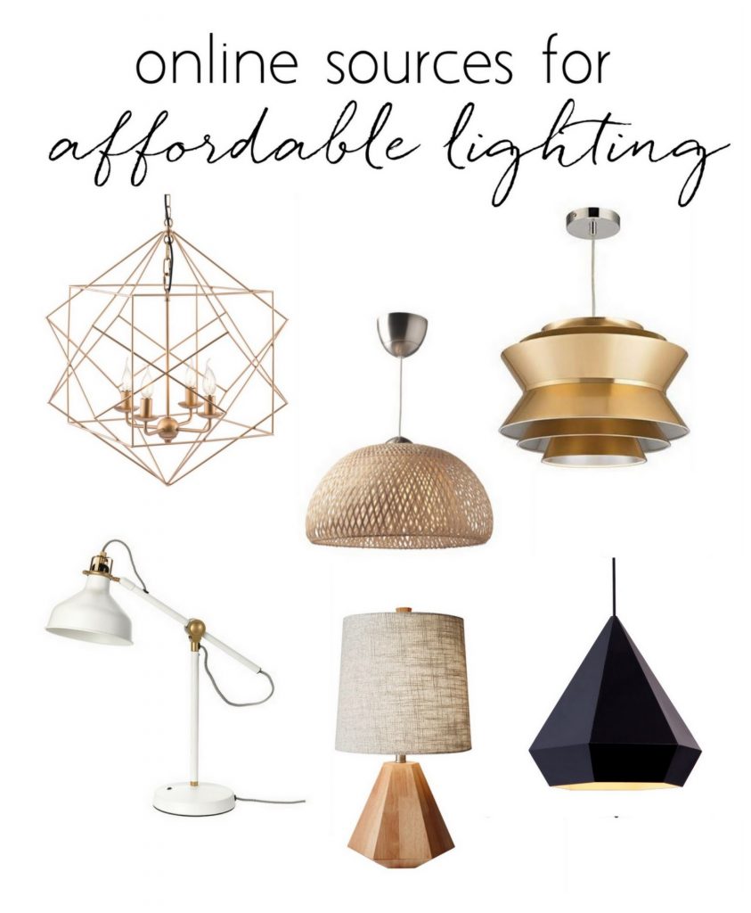 Sources for Affordable Lighting | Centsational Style