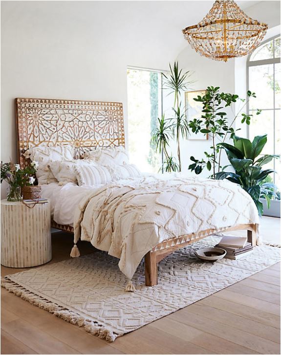 Layering Rugs Under Beds | Centsational Style