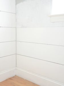 Cheap & Easy DIY Shiplap | Centsational Style