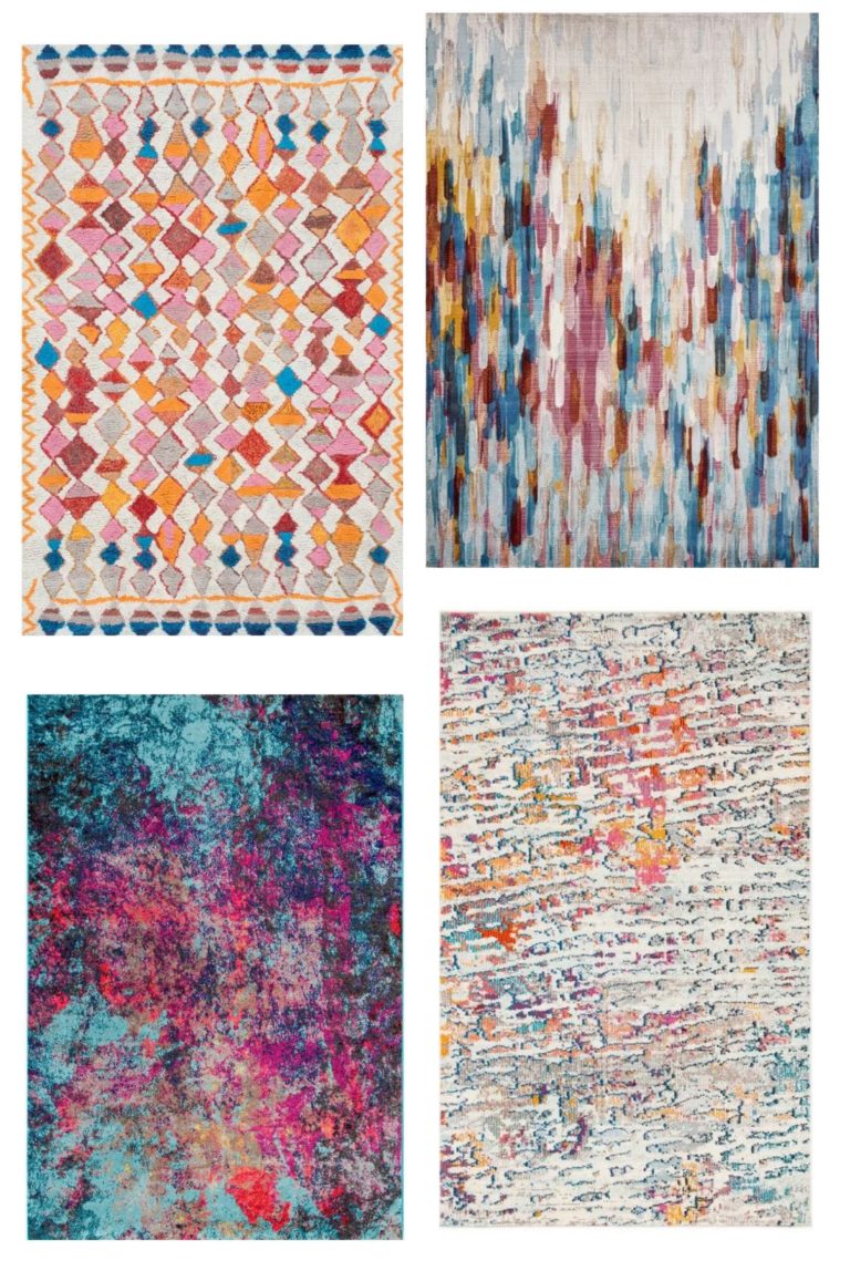Color Splash Rug Roundup | Centsational Style