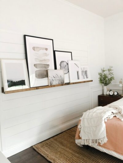 Modern Looks for Art Ledges | Centsational Style