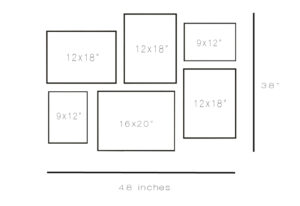 Clustered Art Displays | Centsational Style