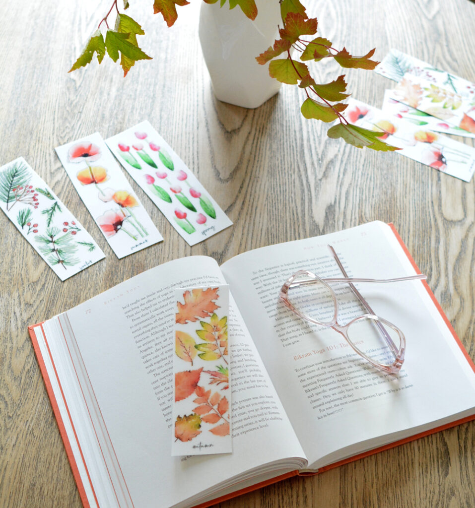 Free Printable: Four Seasons Bookmarks | Centsational Style