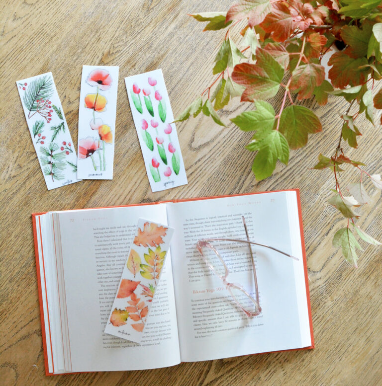Free Printable: Four Seasons Bookmarks | Centsational Style