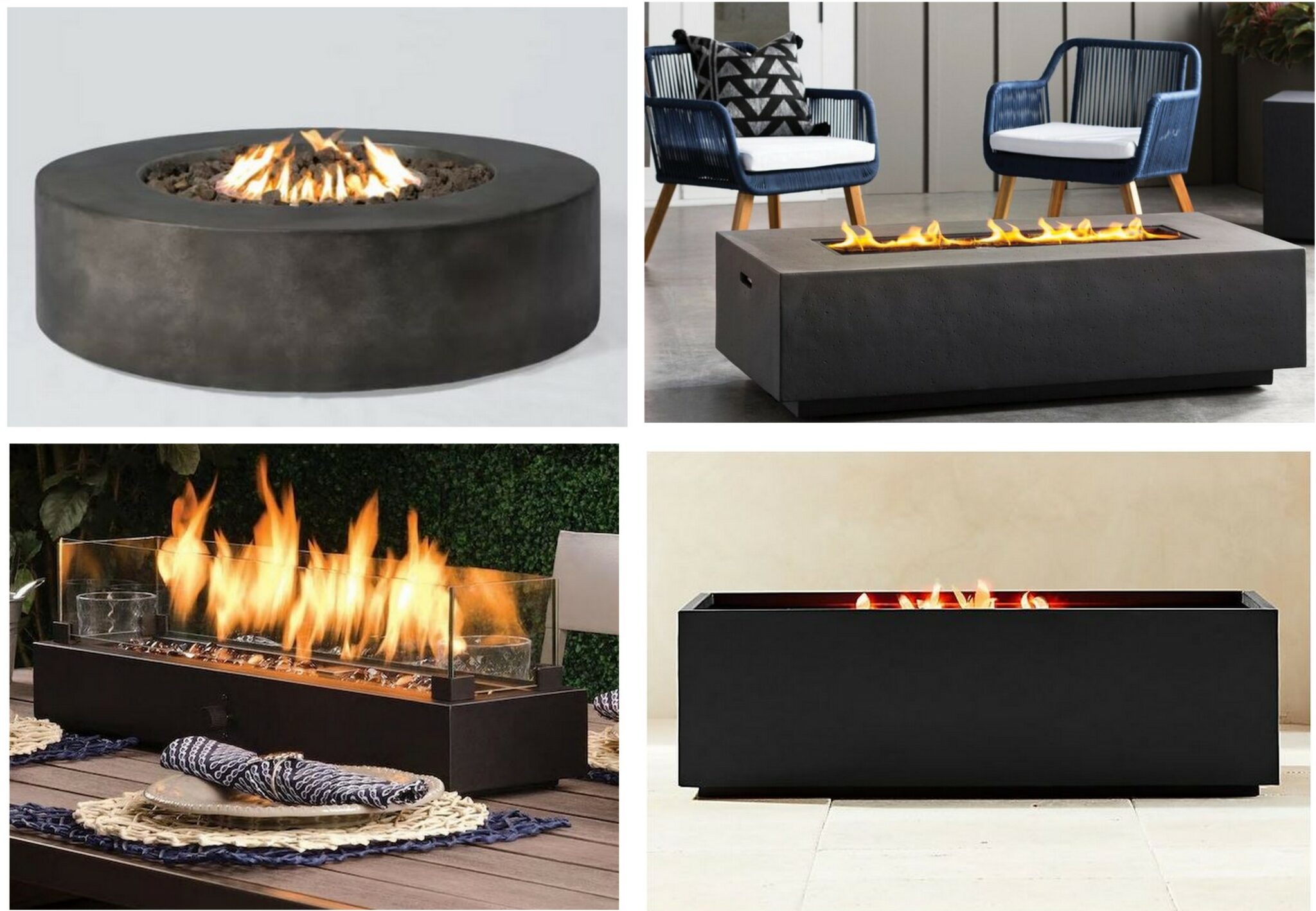 Modern Gas Fire Pits | Centsational Style