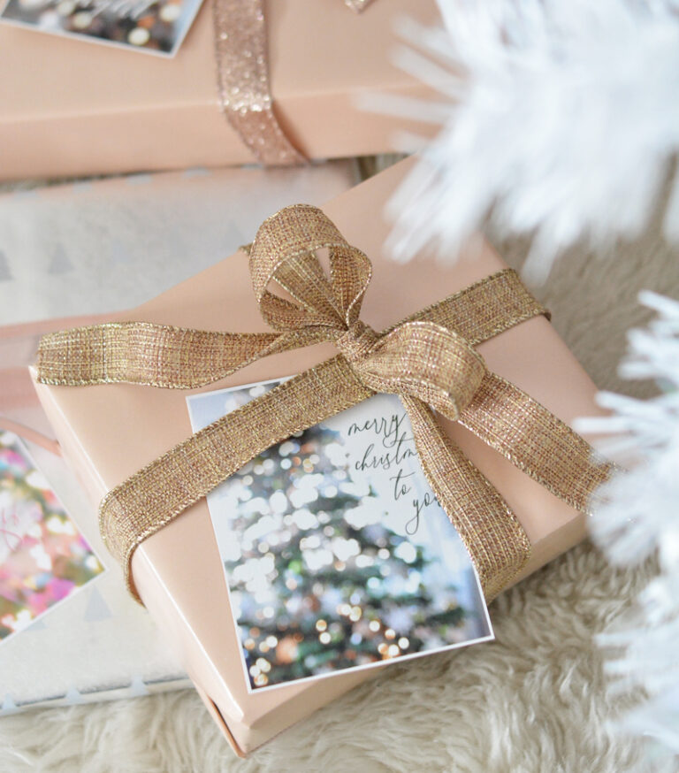 Printable Bokeh Gift Tags | Centsational Style