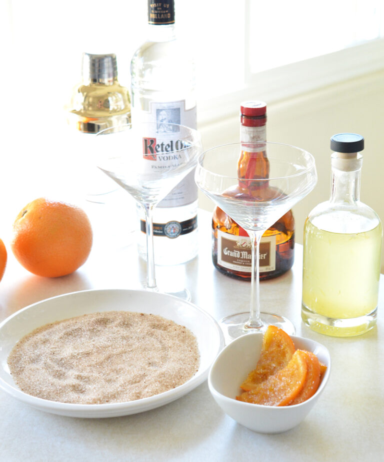 Spiced Candied Oranges + Cocktails | Centsational Style