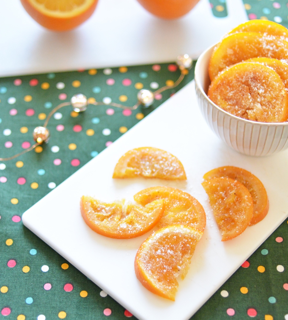 Spiced Candied Oranges + Cocktails | Centsational Style