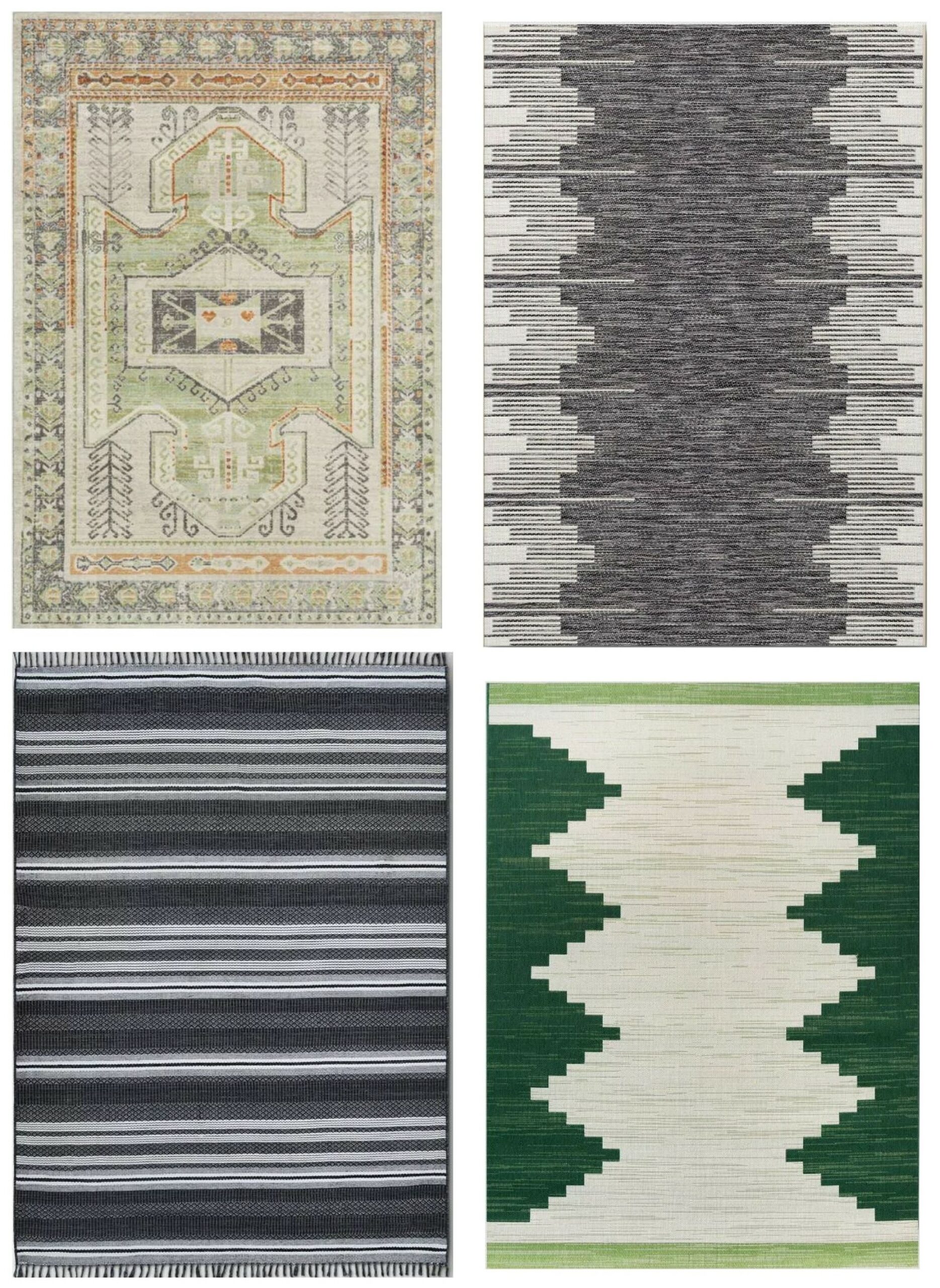 Patterned Outdoor Rugs for Spring | Centsational Style