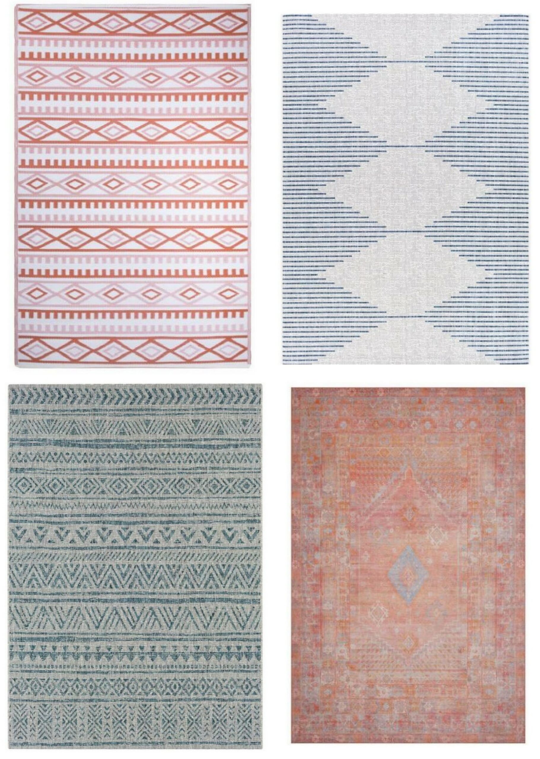 Patterned Outdoor Rugs for Spring | Centsational Style