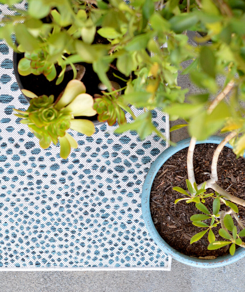 Patterned Outdoor Rugs for Spring | Centsational Style