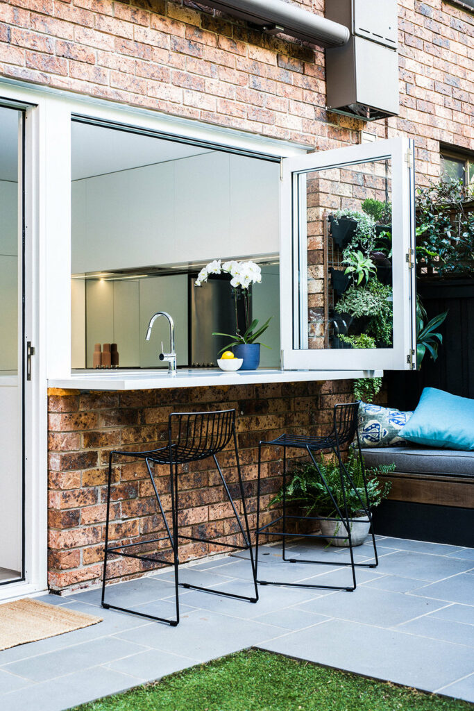 Alfresco Kitchen Window Bars | Centsational Style