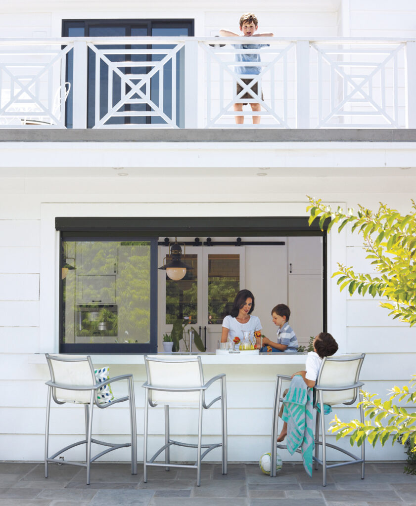 Alfresco Kitchen Window Bars | Centsational Style