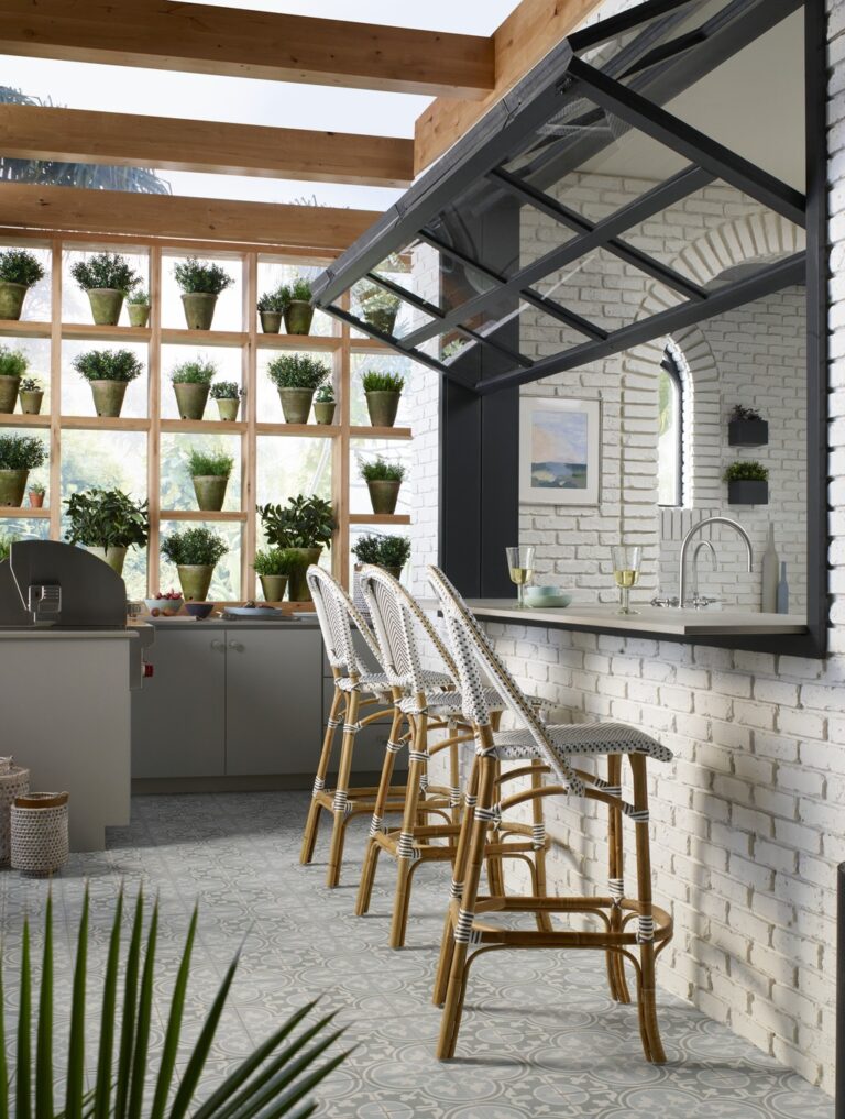 Alfresco Kitchen Window Bars | Centsational Style