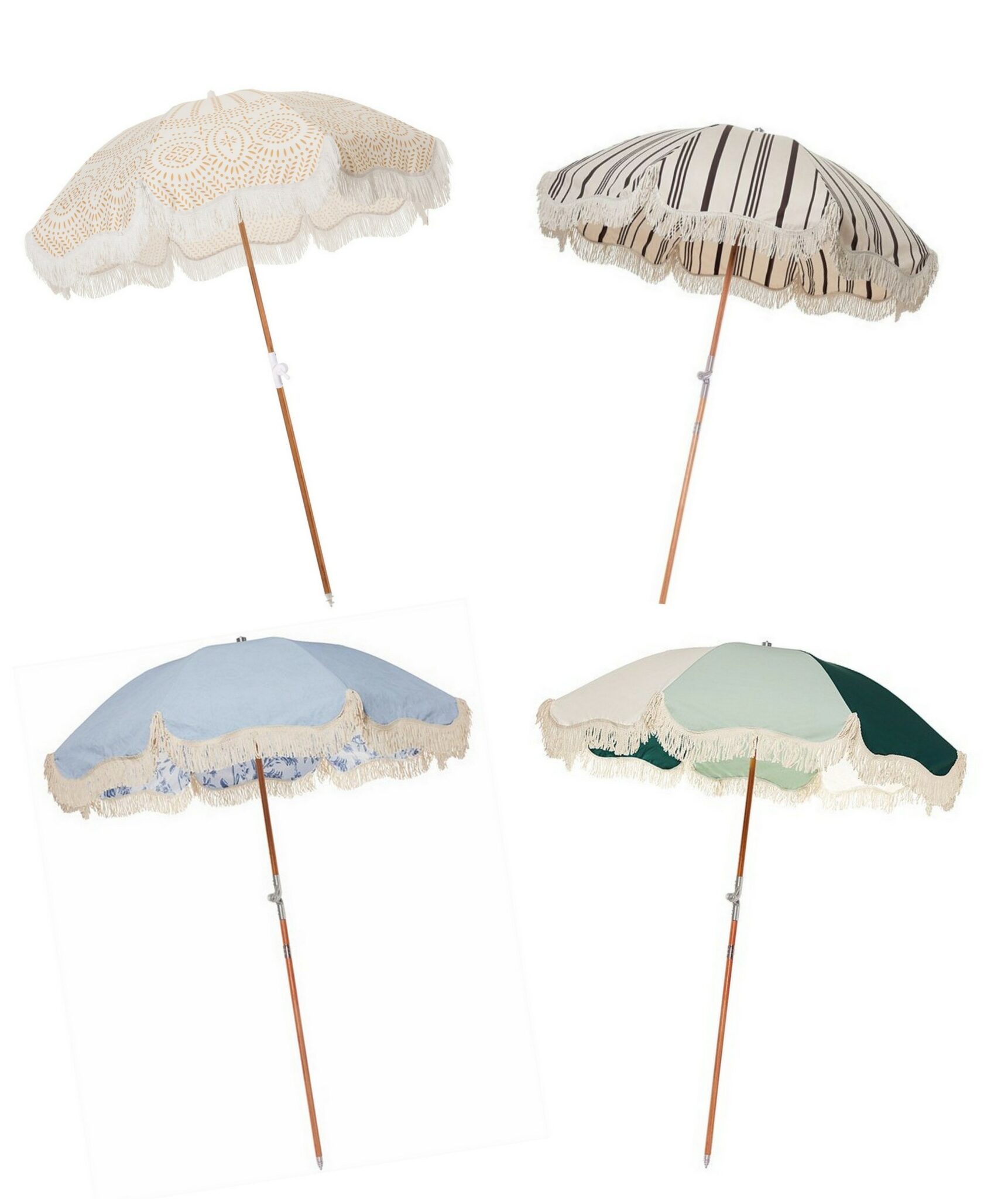 Chic Beach Umbrellas | Centsational Style