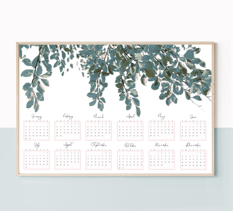 2022 Printable Calendar Collection | Centsational Style