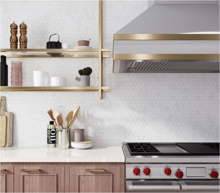 Fresh Twists on White Tile | Centsational Style