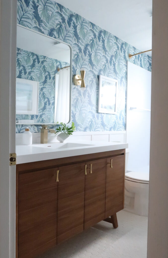 Florida House Hall Bathroom Remodel Centsational Style