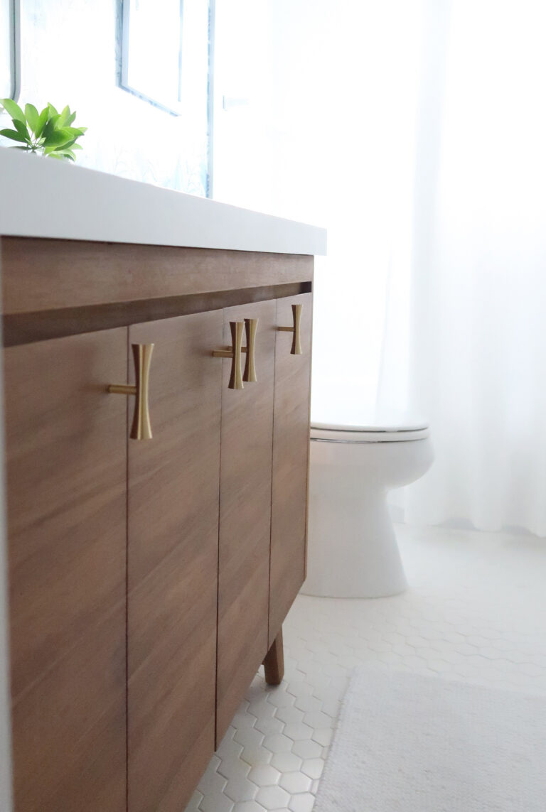 Florida House Hall Bathroom Remodel Centsational Style