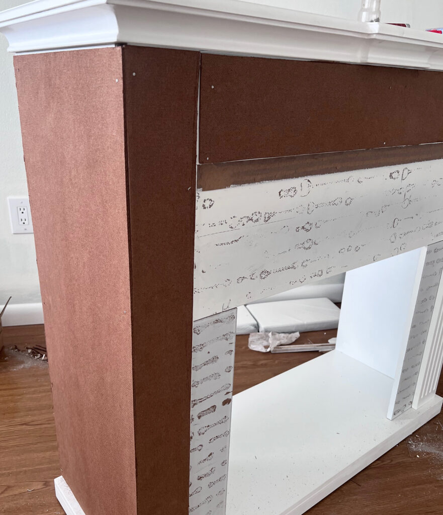 DIY Electric Fireplace Makeover | Centsational Style