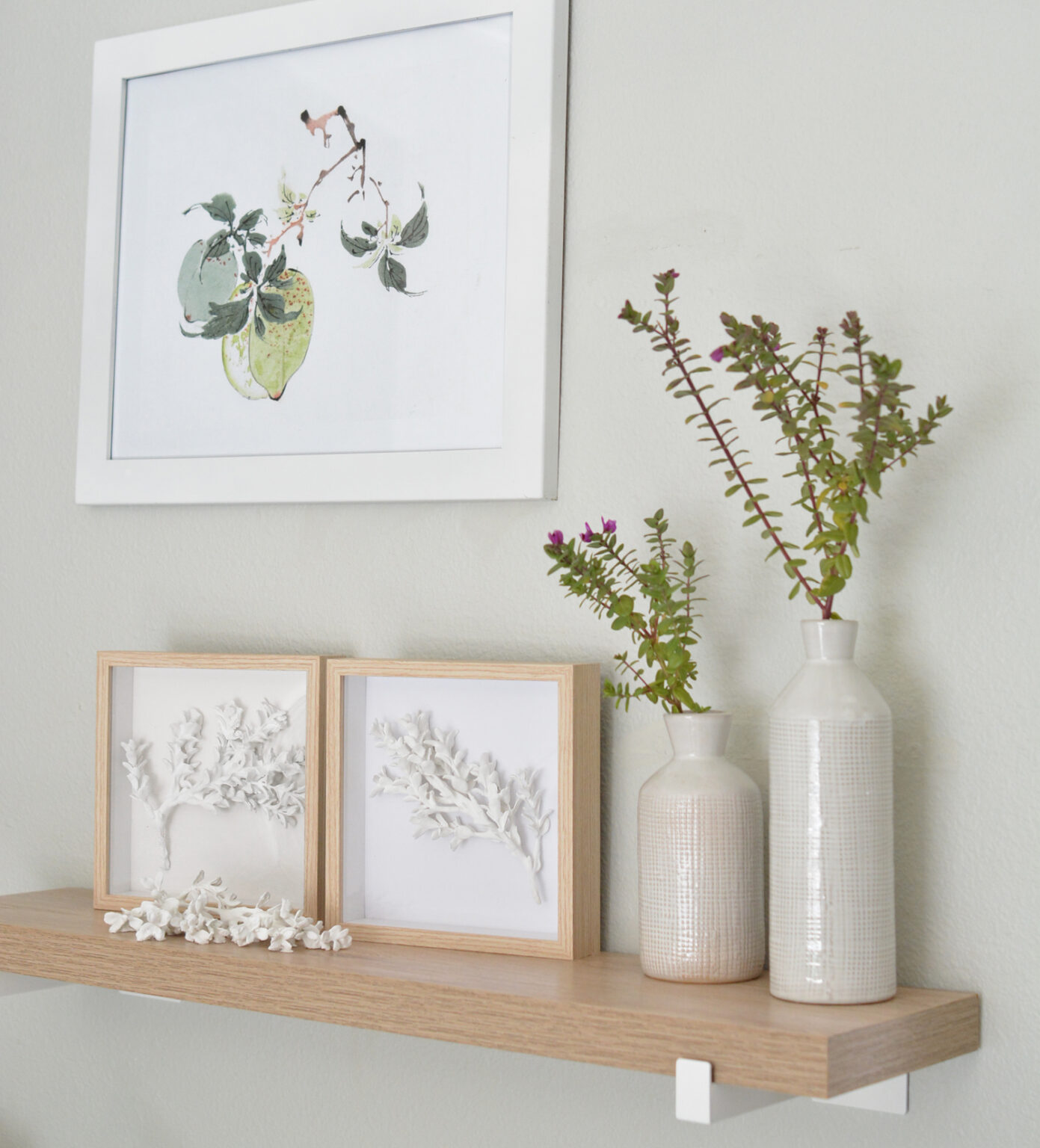 DIY Dimensional Botanical Art | Centsational Style