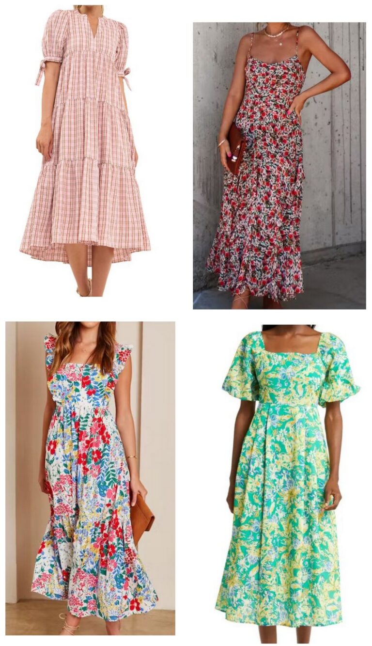 Patterned Dresses for Spring | Centsational Style