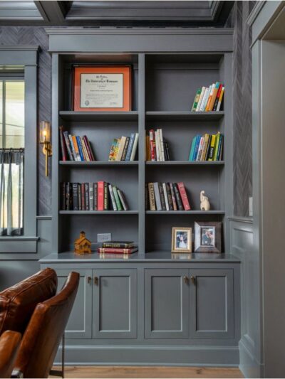 Built Ins in Rich Colors | Centsational Style