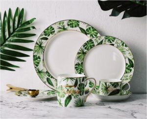 Botanical Print Pottery | Centsational Style