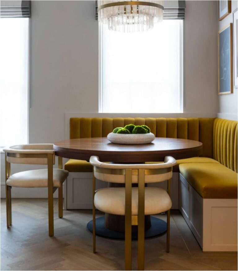 Channel Tufted Banquettes | Centsational Style