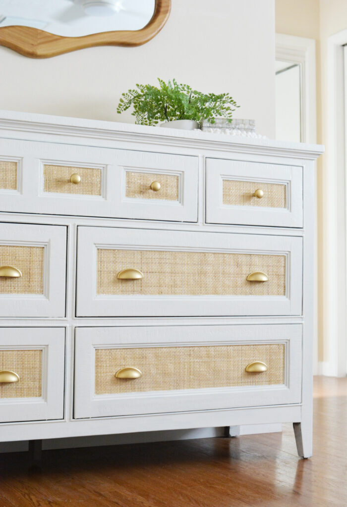 DIY Rattan Dresser Makeover | Centsational Style