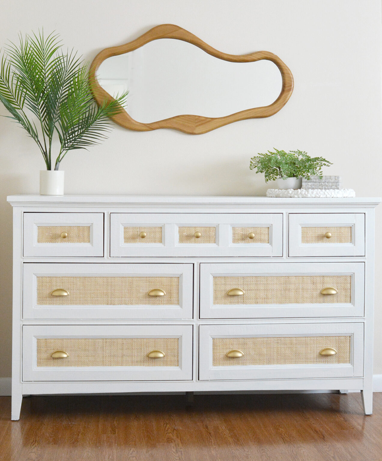 DIY Rattan Dresser Makeover | Centsational Style