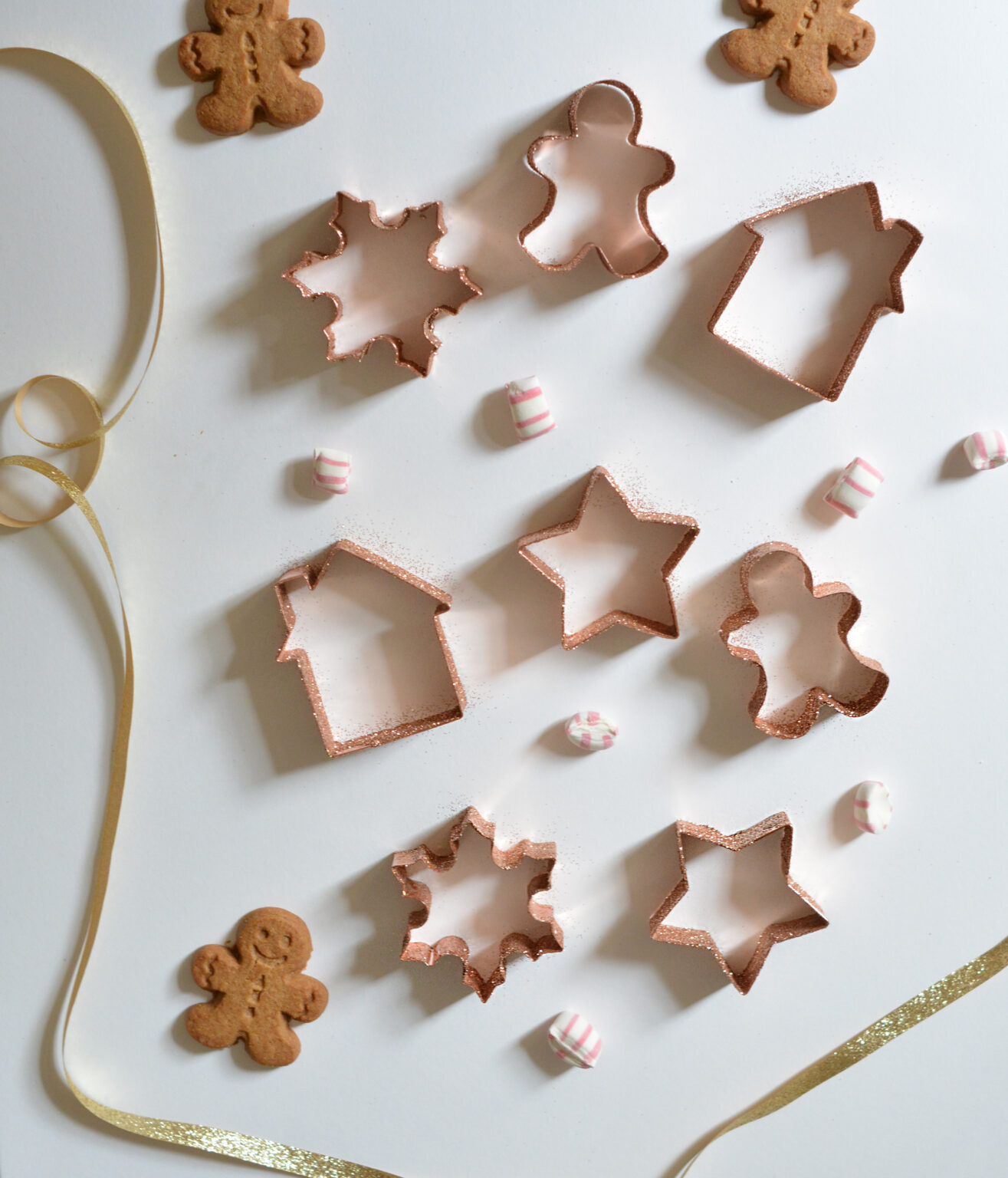 DIY Glitter Cookie Cutter Ornaments | Centsational Style